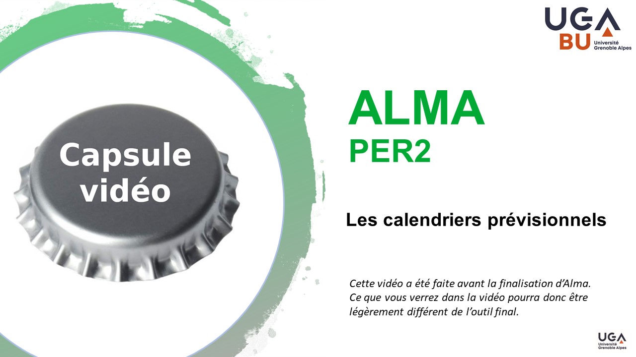 POD - Tutoriels - Module D'Autoformation Per2 - Capsule Vidéo