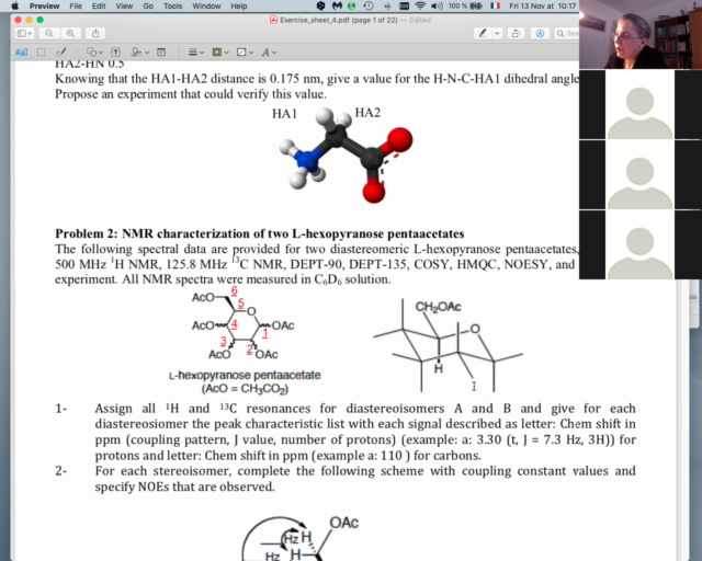 POD - M1chemistry - Nmr Tutorial - Group2 - 13/11/…