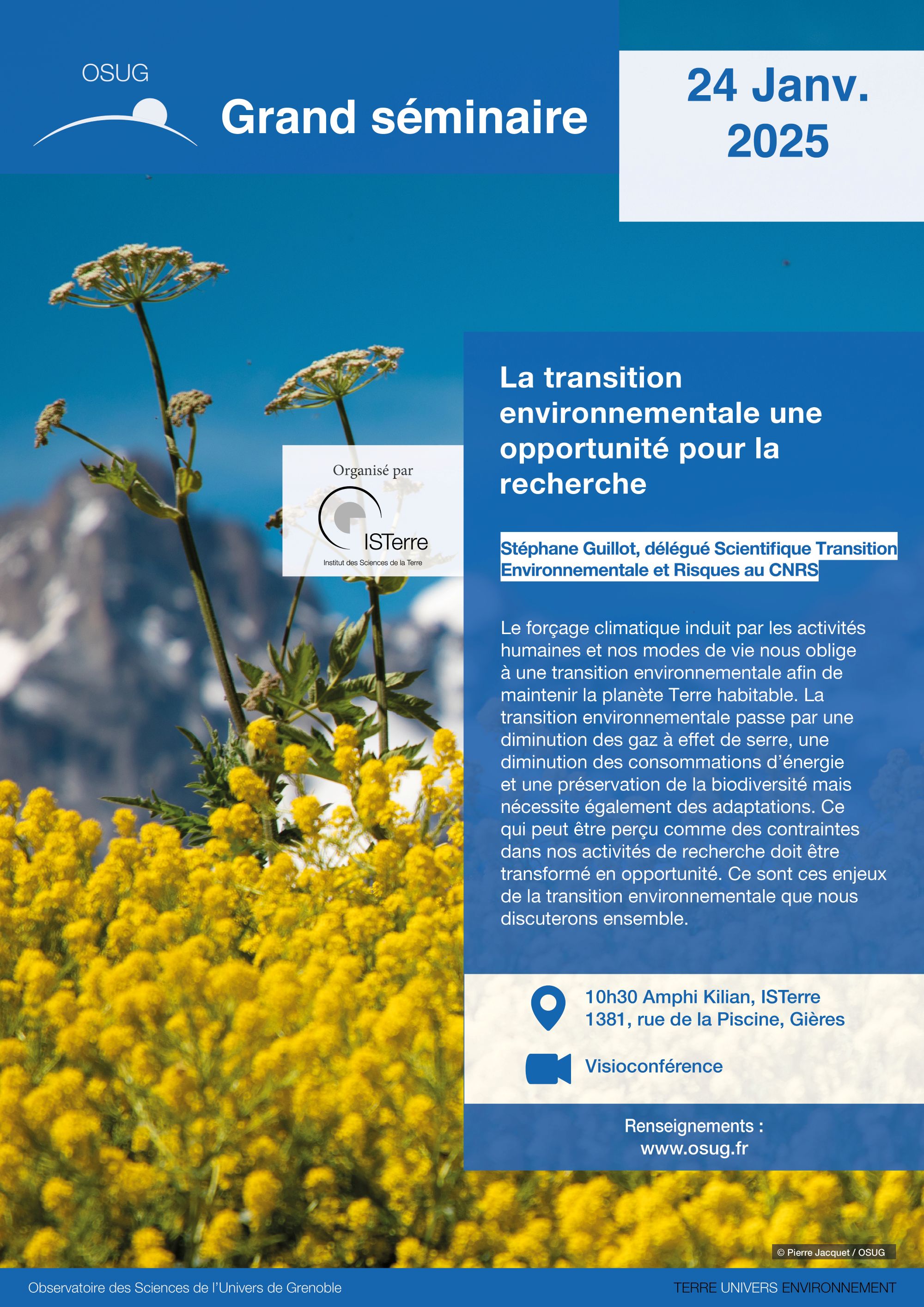 POD - Stéphane Guillot - Cnrs - La Transition Envi…