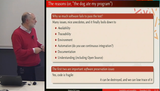 POD - Preserving Software: Ensuring Availability A…