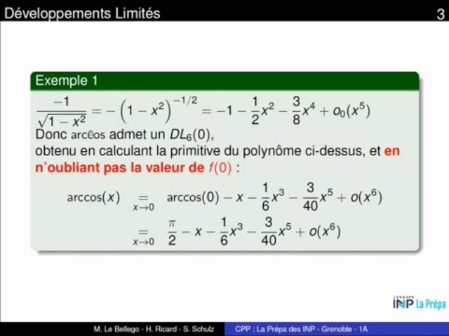 POD - Dl - Integration-Derivation