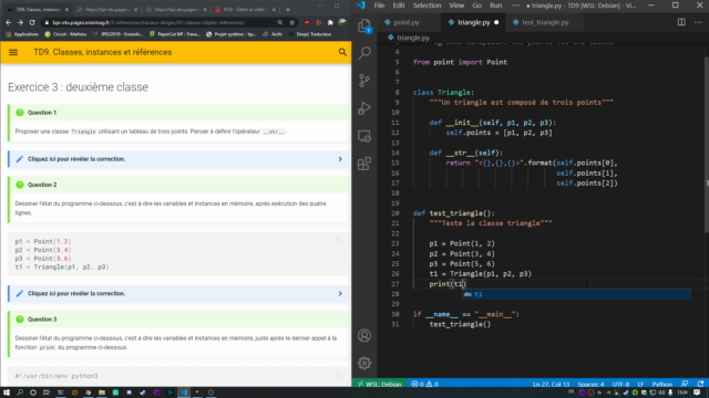 POD - [Ensimag] Bpi - Td9 - Correction Exercice 3