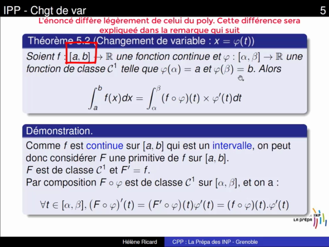 POD - 1a-Ch14-Seq2-Ipp Et Changement De Variable
